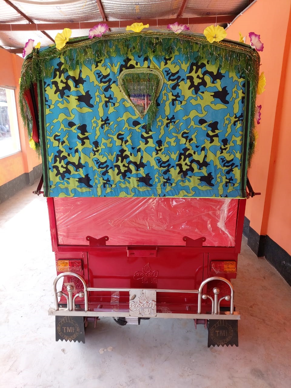 TOSHI SUPER MISHUK HALF ROOF with glass TMI-2034 - Toshi Motor Industries