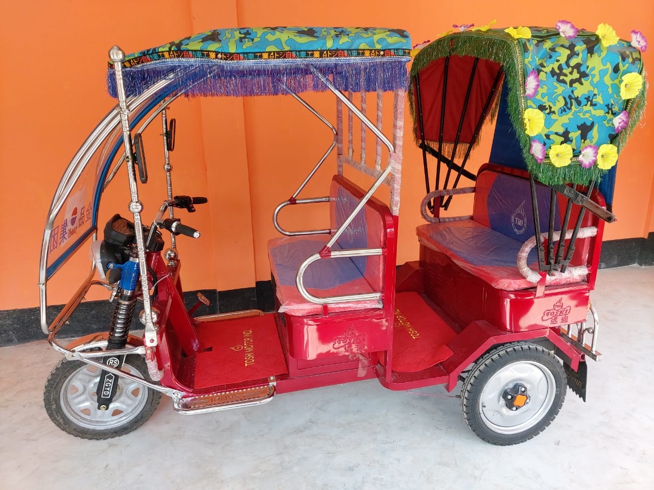 TOSHI SUPER MISHUK HALF ROOF with glass TMI-2034 - Toshi Motor Industries