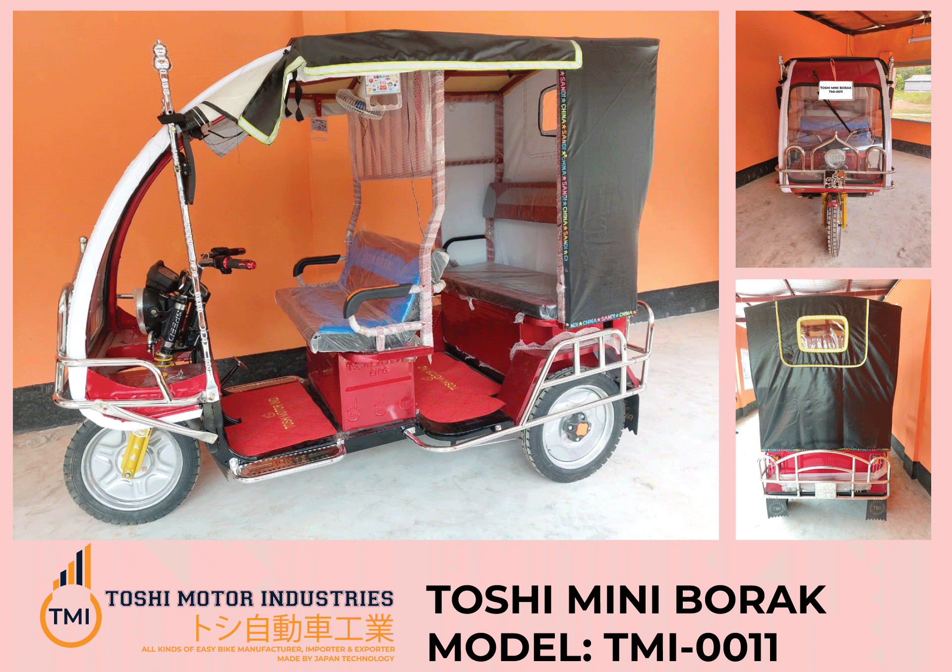 TOSHI MINI BORAK TMI-0011 - Toshi Motor Industries